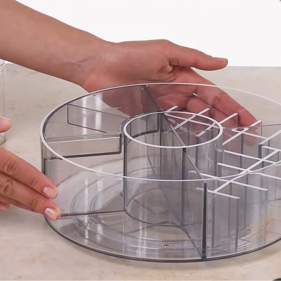 Idesign | Storage & Organization | New Idesign Clear Rotating Organizer ...